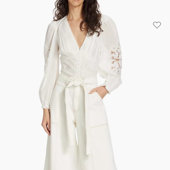 FARM Rio | Tops | Farm Rio Lace Blouse | Poshmark